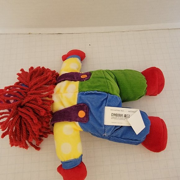Gymboree | Toys | Vintage Small Gymboree Gymbo The Clown Plush Doll ...